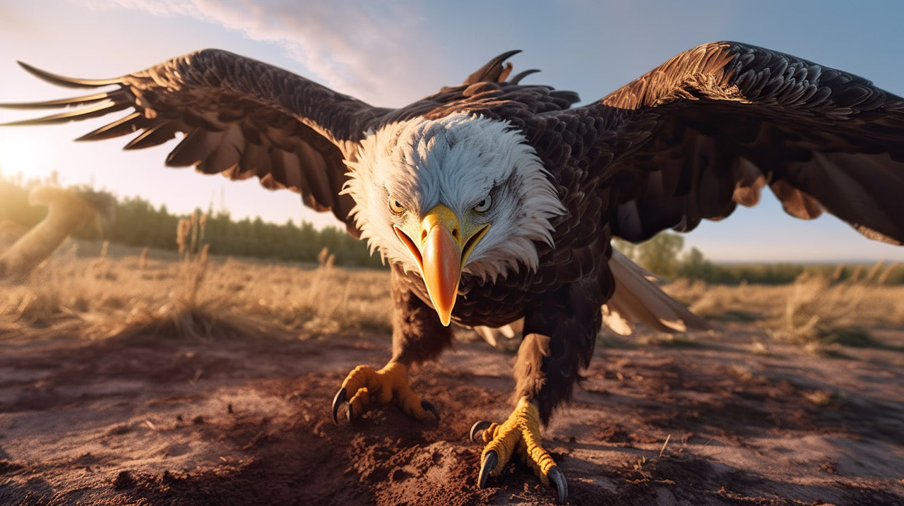 Bald Eagle Stare – Breathtaking Visuals