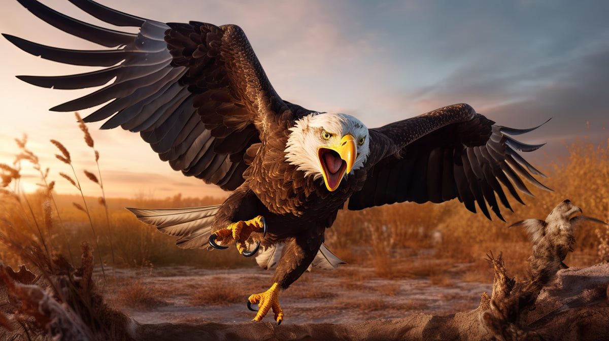 Bald Eagle Attack – Breathtaking Visuals