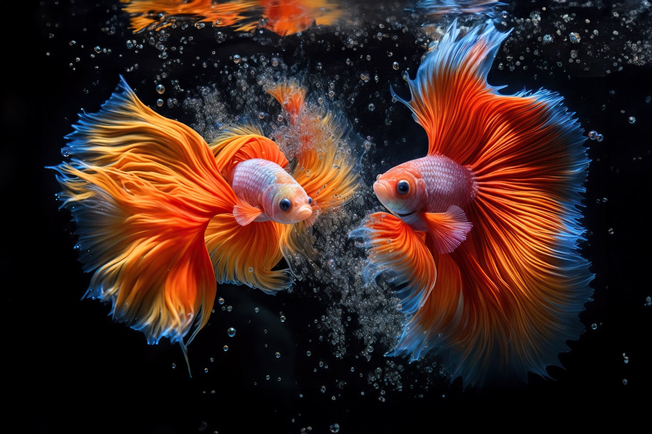 Beta Fish Fighting – Breathtaking Visuals